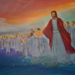 Glorious Return : Christ’s Second Coming Painting30″ X 48″ Oil on 1-1/2 ...